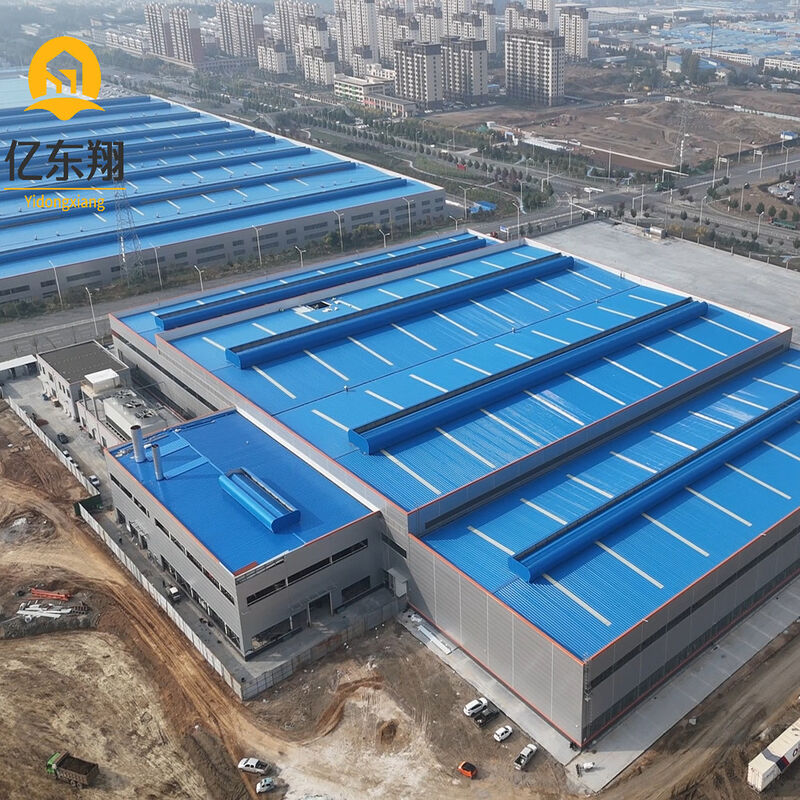 Customized CAD Drawing Welded H Steel Steel Structure Building For ...