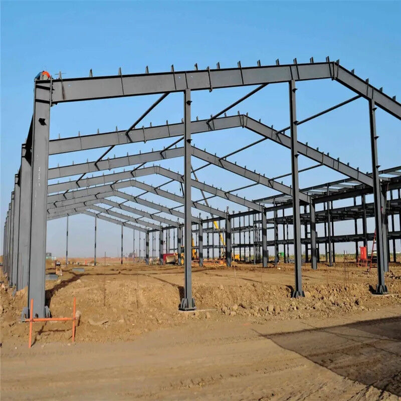 Customizable Prefabricated Metal Building With Hot Dip Galvanised Or ...
