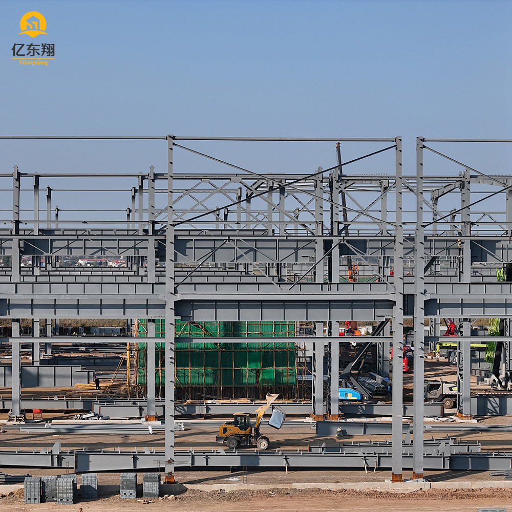 Modern Steel Structure Building with Bolt Connection and Roller Shut Door