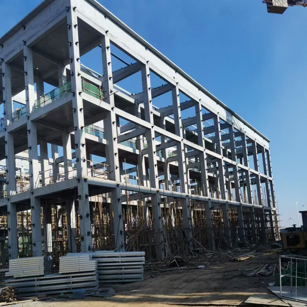 Strong And Eco Friendly Steel Frame Building Construction Sustainable ...