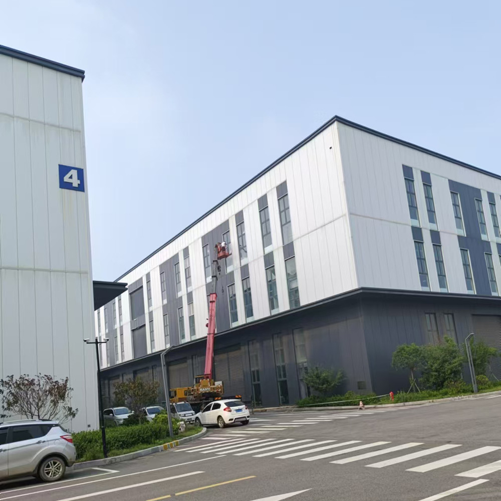 Workshop Custom Prefabricated Buildings Steel Structure Metal Modern ...