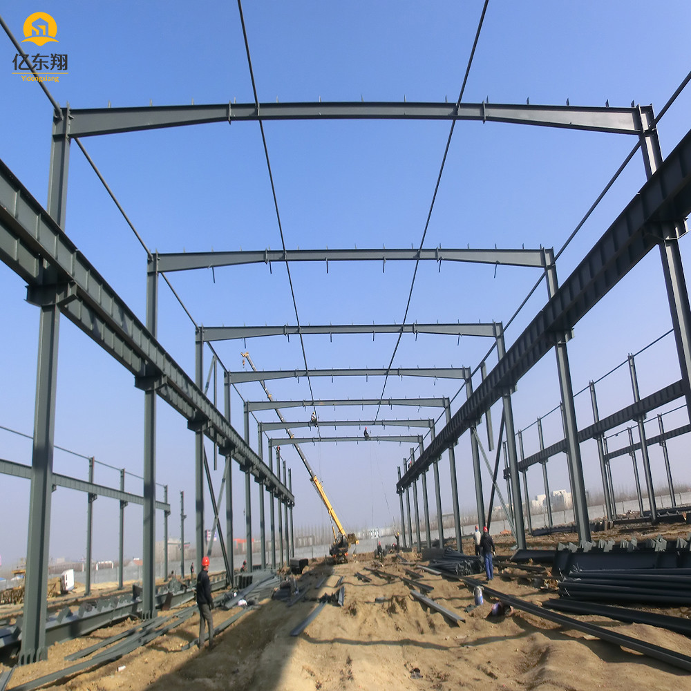 Industrial Flexible Steel Structure Workshop Factory Portal Frame ...