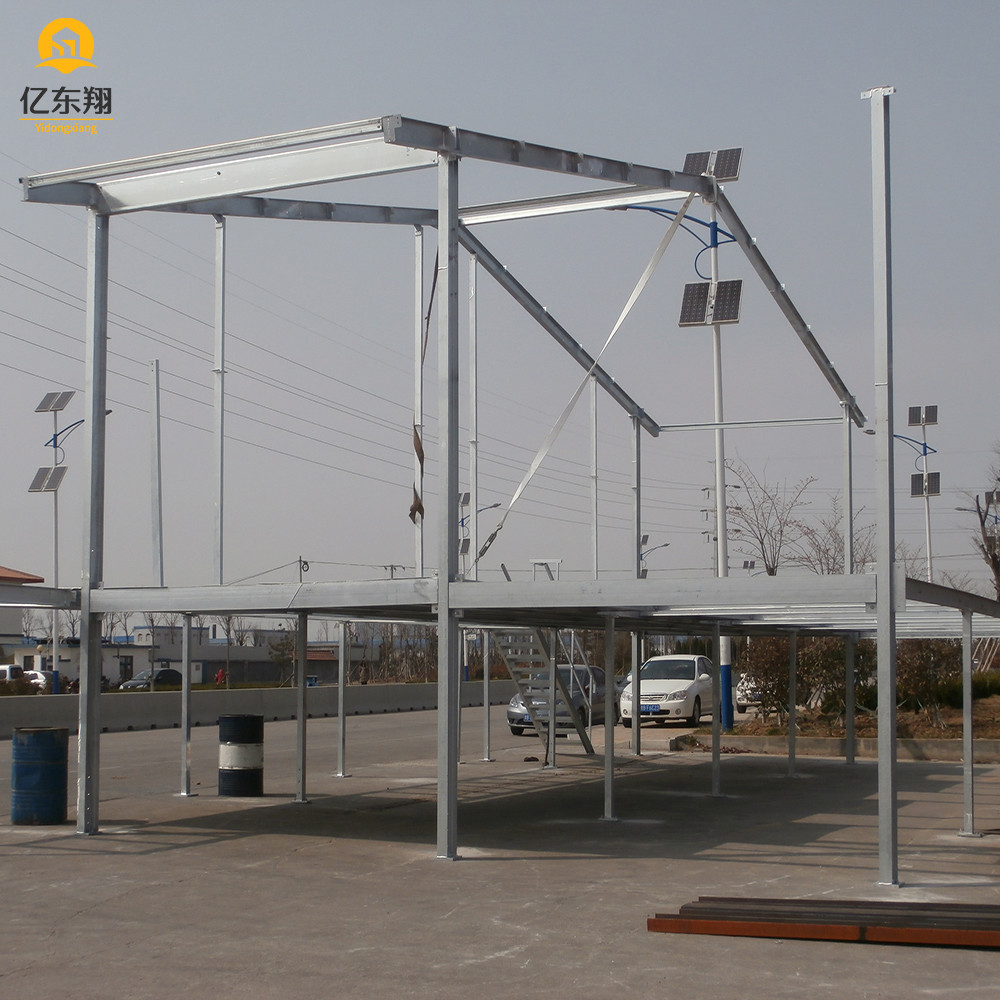 Customized Steel Workshop With Galvanized Purlin Roof And Z Or C Purlin ...