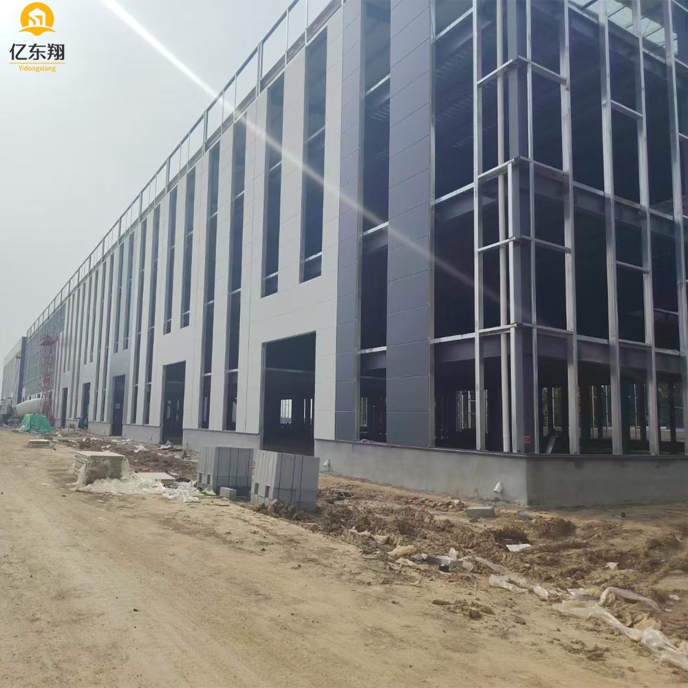 Customizable Steel Frame Building 35-65 sqm Modular Construction
