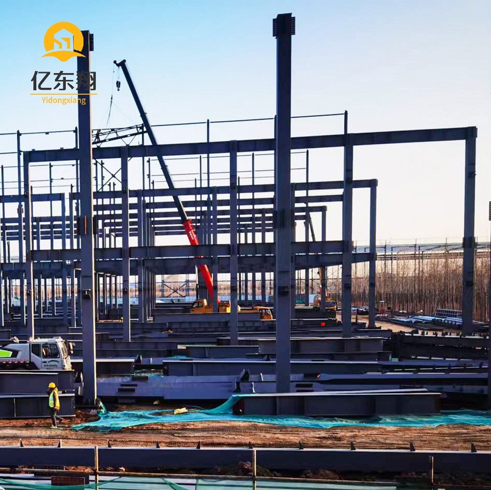 Custom Hot Rolled Steel Frame Warehouse Building High Seismic Zone