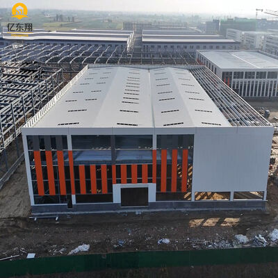 Steel Frame Building Construction factory - Prefabricated Steel ...